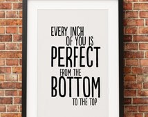 Unique every inch of you related items | Etsy