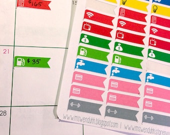 Popular items for bills stickers on Etsy