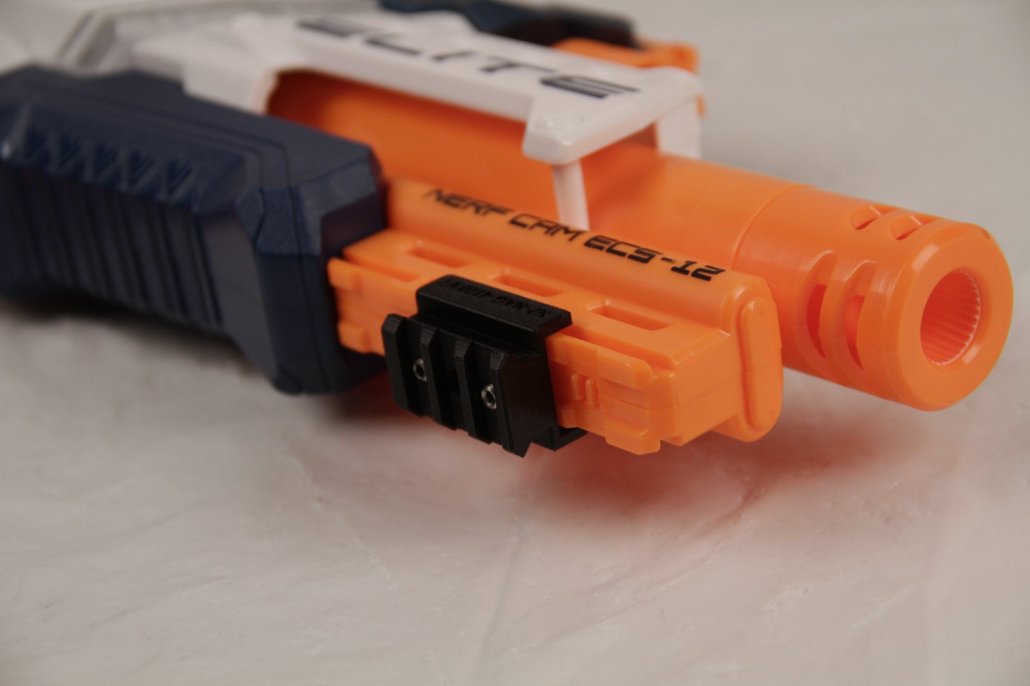 3D Printed Nerf to Picatinny Mini Rail for Nerf Gun