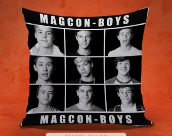 Magcon-Boys Pillow Cover - Celebrity Pillow - MusicPillow - Funny Pilow ...