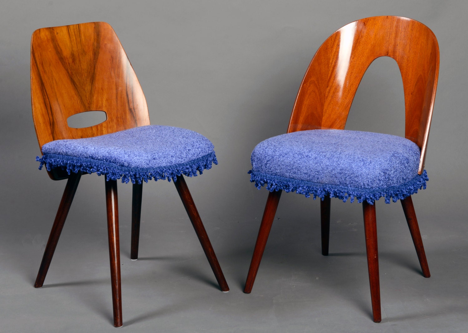 stunning blue vintage chair – Haute Juice