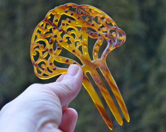 Popular items for decorative hair comb on Etsy