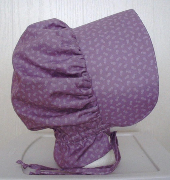 Womens Pioneer Clothing Colonial Sun Bonnet calico floral