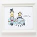 Items similar to Any Occasion Card, Good Luck Card - Bon Voyage Pug on Etsy