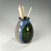 Reed diffuser bud vase pot ceramic reed by WillowTreePottery
