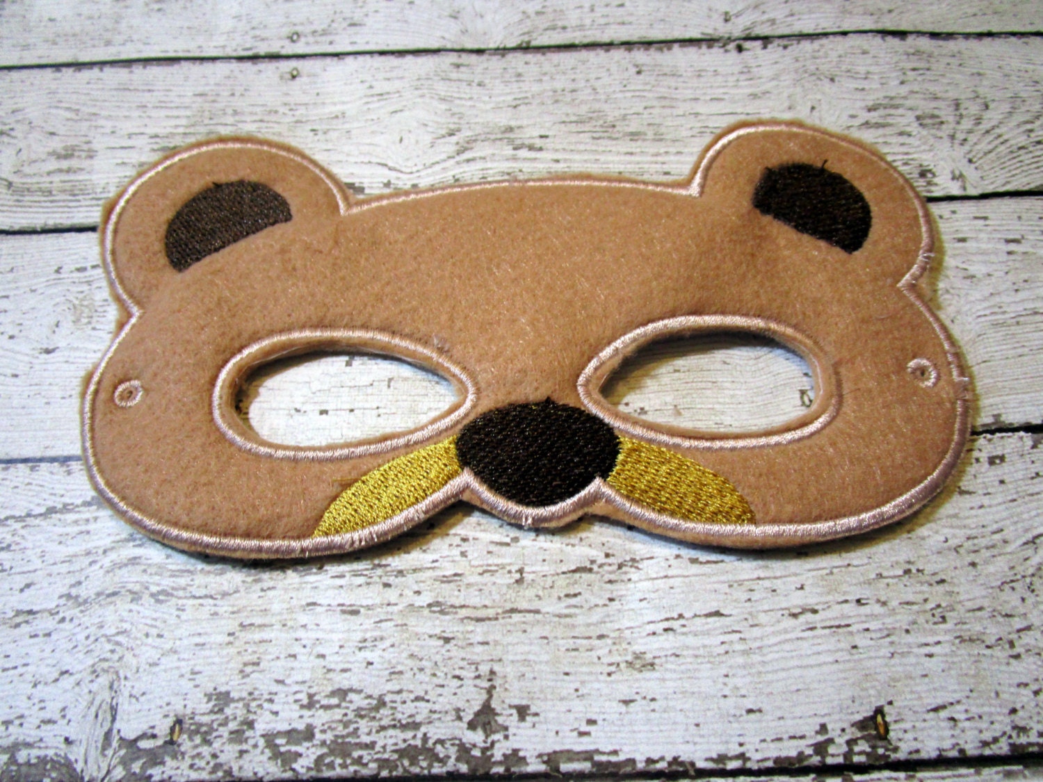 Felt Bear Mask Child's Bear Mask Costume Mask Party