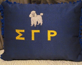 Sigma Gamma Rho 12x16 inch Pillow