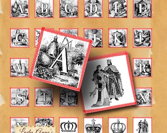 Popular items for renaissance alphabet on Etsy