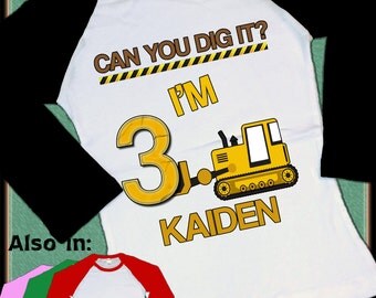 Bulldozer shirt | Etsy