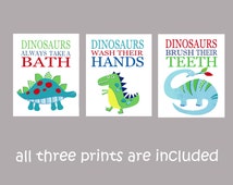 Popular items for dinosaur bathroom on Etsy