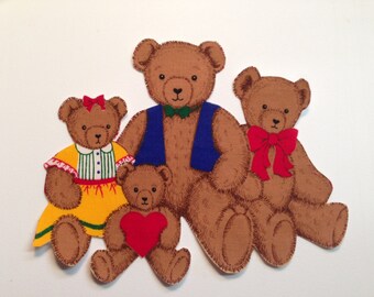 Teddy bear family | Etsy