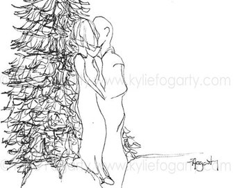 Unique one line drawing related items | Etsy