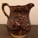 Antique Bennington / Rockingham Small Pitcher...Primitive