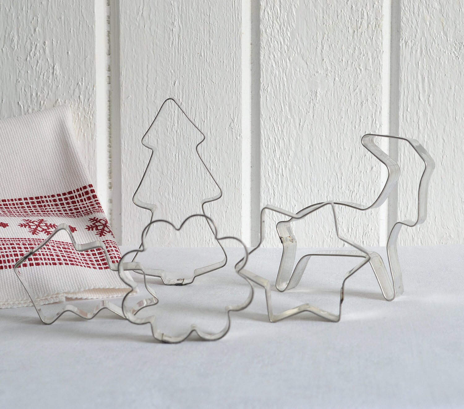 Gingerbread cookie cutters, vintage set with 5 , Swedish Christmas ...