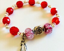 Popular items for divine mercy rosary on Etsy