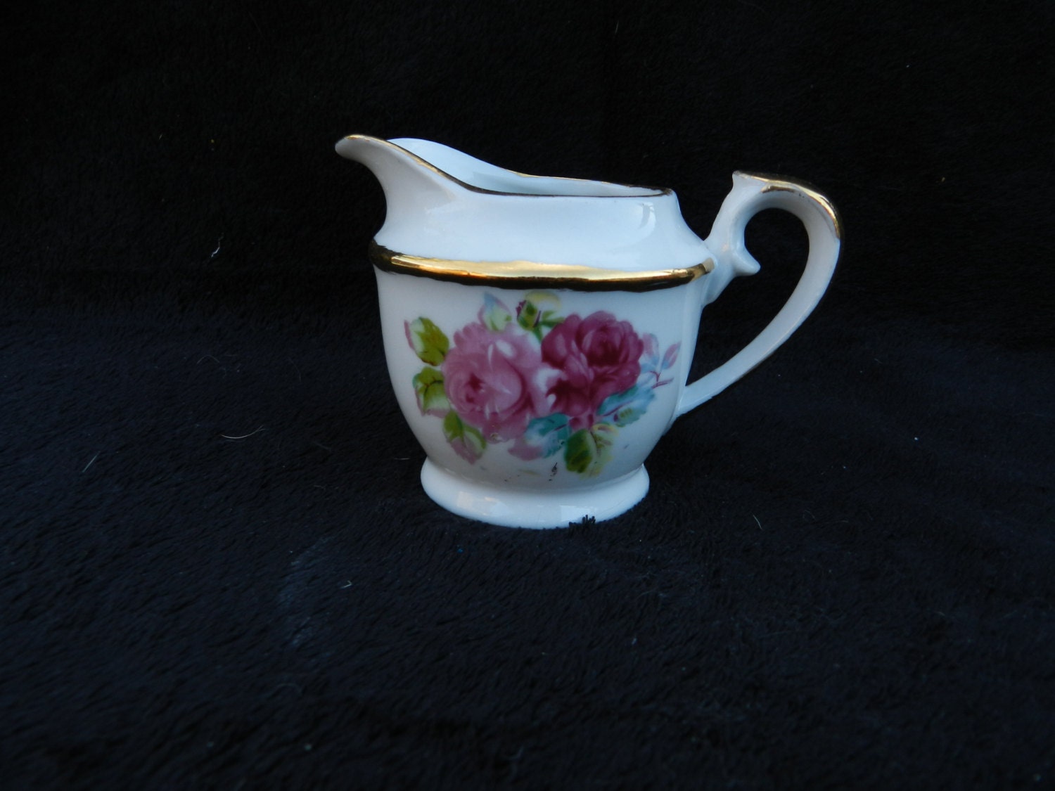 Vintage Creamer: Porcelain Hand decorated – Haute Juice