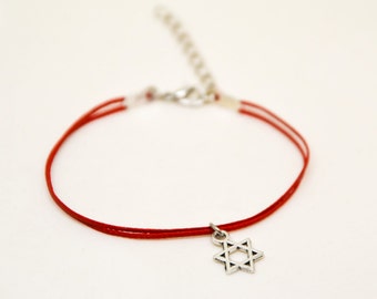 Red bracelet | Etsy