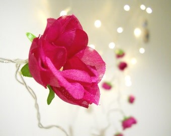 Flower string lights | Etsy