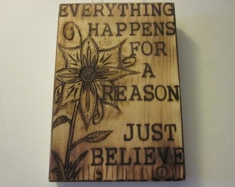 Flower bed sign | Etsy