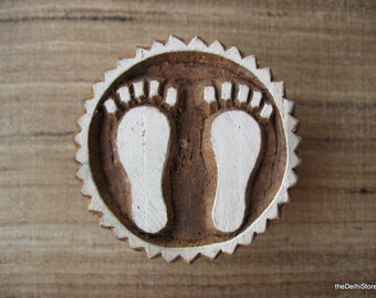 Foot print stamp | Etsy