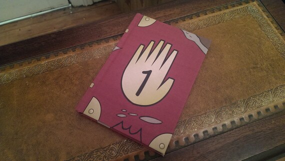 Journal 1.. blank notebook Gravity falls by IgnisFatuusBooks