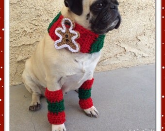 Unique pug christmas related items | Etsy