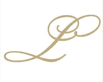 Popular items for monogram letter l on Etsy