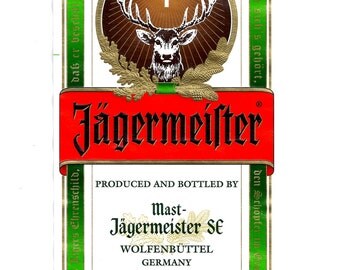 Popular items for jagermeister bottles on Etsy