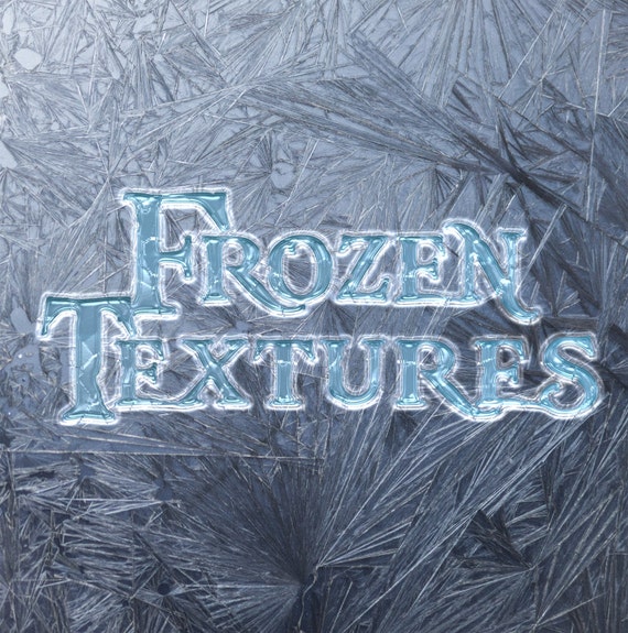 Frozen Texture Overlays by PhotosUnleashed on Etsy