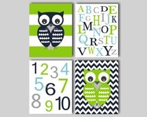 Popular items for baby boy owl nursery on Etsy