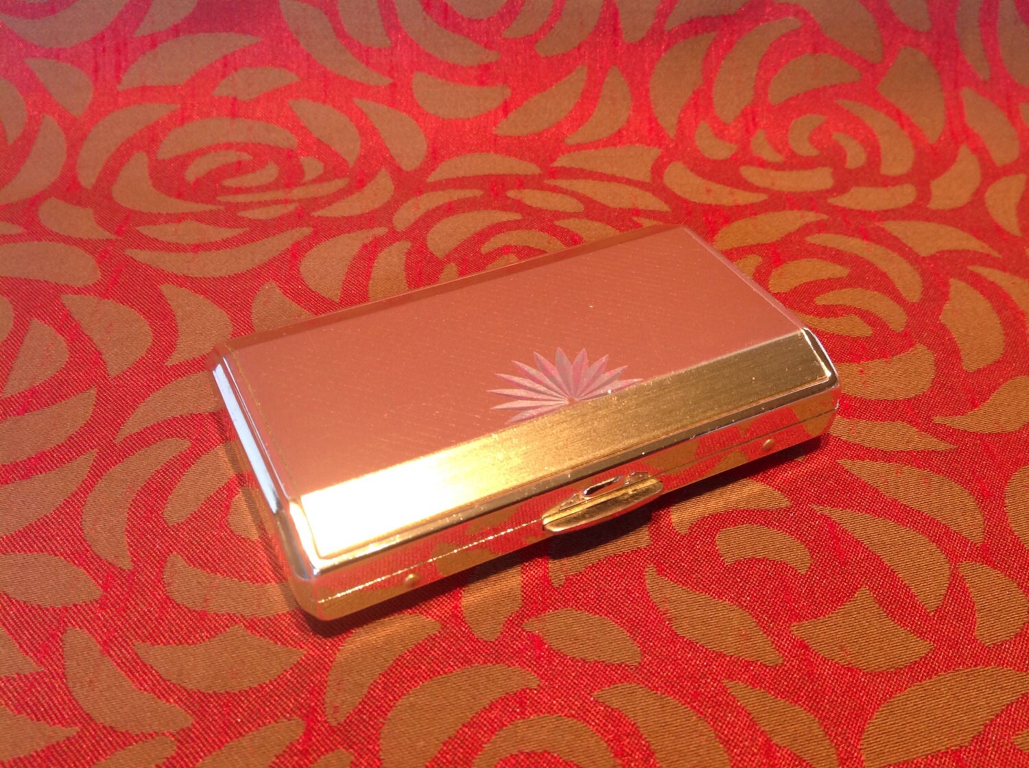Colibri Mirrored Pocket Cigarette/Medication Case/Wallet.
