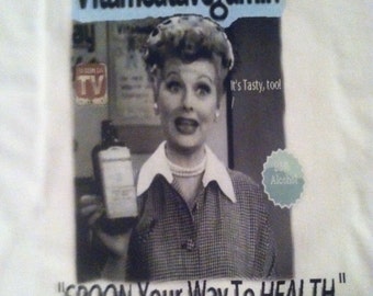 I Love Lucy "Vitameatavegamin" t-shirt
