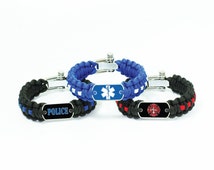 Popular items for emt bracelet on Etsy