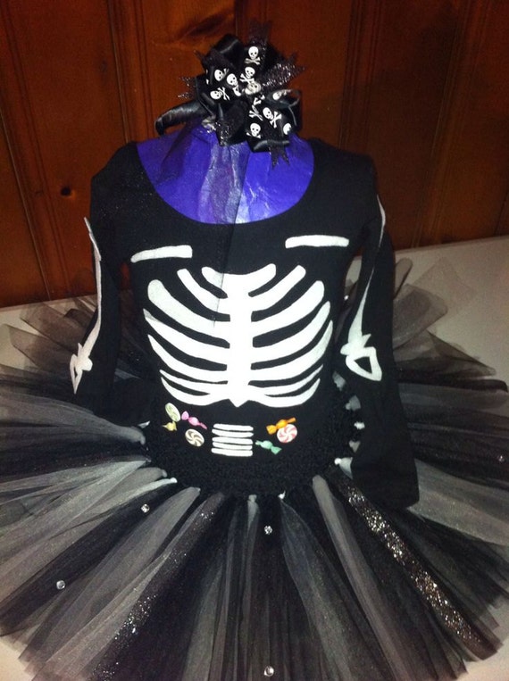 Skeleton Tutu Costume