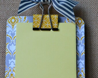 Mini Clipboard Post It Note Holder