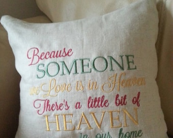 Bereavement pillow | Etsy