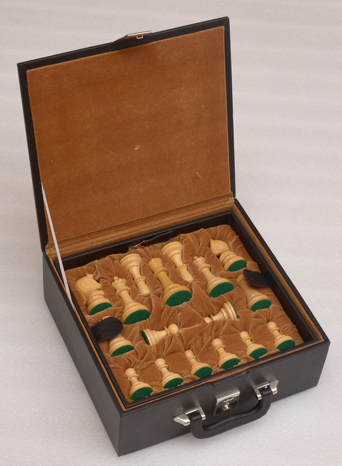Chess Set storage box coffer with double tray by chessbazaarIndia
