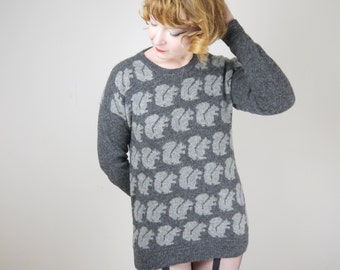 Popular items for squirrel sweater on Etsy