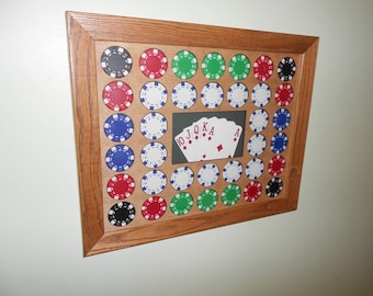 Popular items for casino chip display on Etsy