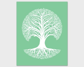 Tree of life wall art | Etsy