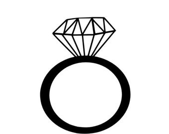 Popular items for wedding ring decal on Etsy