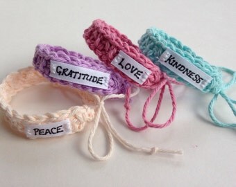 Popular items for affirmation bracelet on Etsy