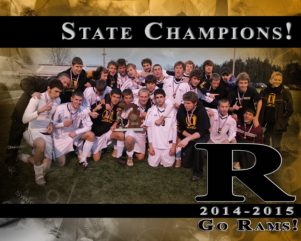 PM Pro series Soccer poster template horizontal