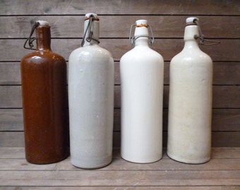 Popular items for stoneware bottle on Etsy