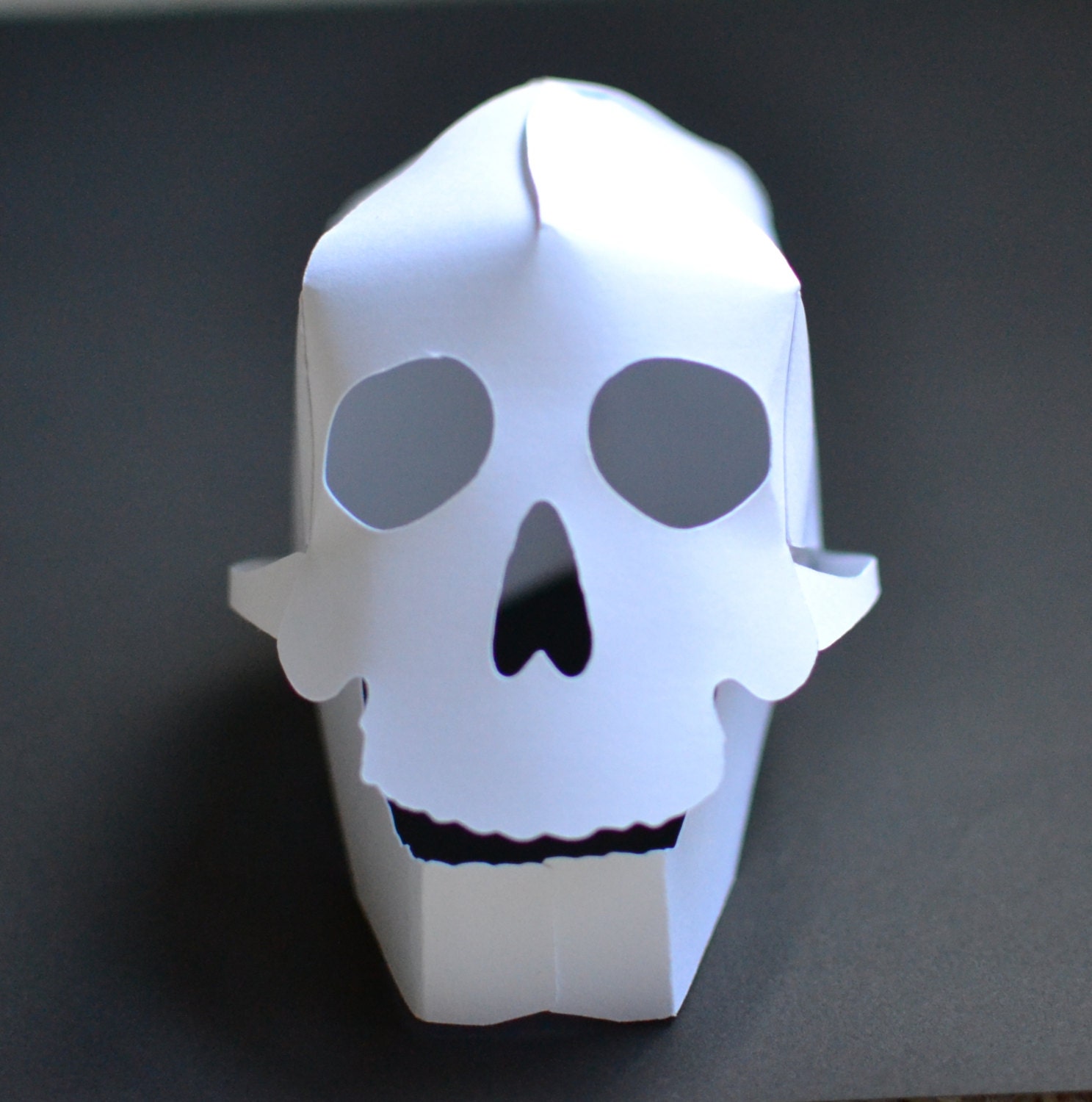 DIY 3D Paper Skull Craft Kit Kids Craft Kit By ThePaperIguana
