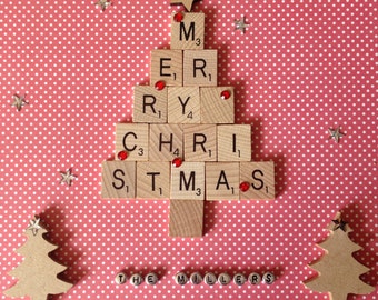 Popular items for christmas scrabble on Etsy