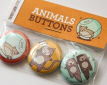 Popular items for pinback button set on Etsy