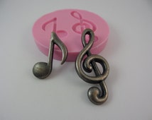Unique musical notes mold related items | Etsy