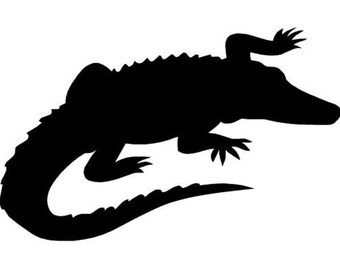 Alligator decals | Etsy
