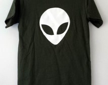 Alien Head Shirt - Extra-terrestrial T shirt.